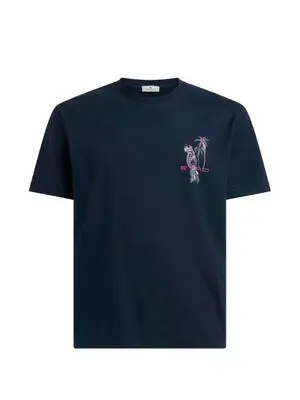 Etro Parrot-embroidered T-shirt