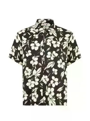 Engineered Garments Floral-print Camp Shirt