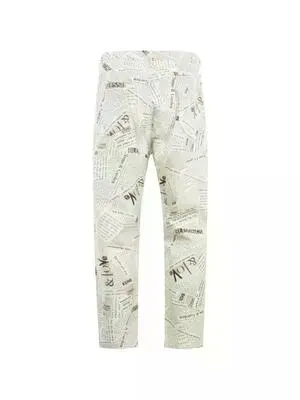 Engineered Garments Newspaper Print Jeans