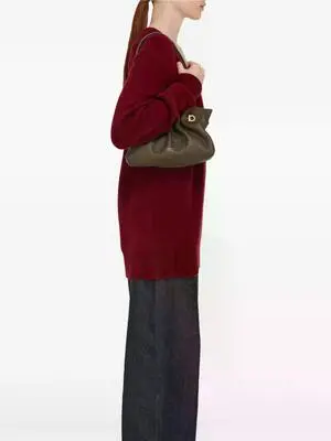 FERRAGAMO Soft Nappa Leather Shoulder Bag