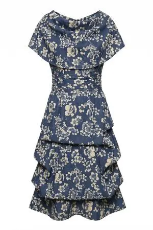 Atom Label Draped Dresses