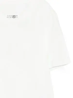 MAISON MARGIELA Cotton Logo Print T-shirt