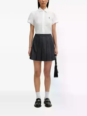 Polo Ralph Lauren Embroidered Linen Short Sleeve Shirt