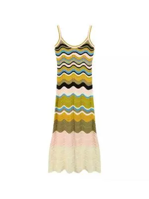 La DoubleJ Chevron Knit Sundress