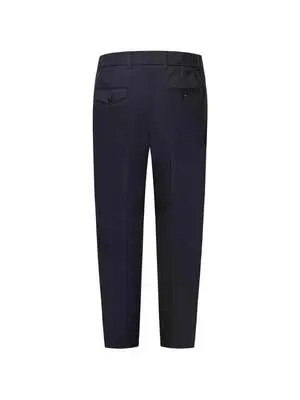 BE ABLE Riccardo Pleated-front Tapered Trousers