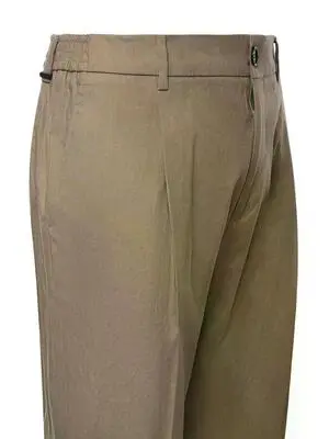 BE ABLE Riccardo Pleated-front Tapered Trousers
