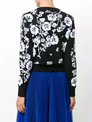 Kenzo Floral Leaf Intarsia Jumper