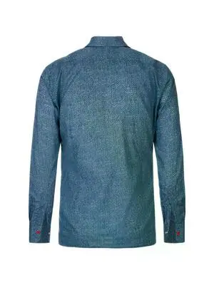 Kiton Patterned-print Button-up Shirt