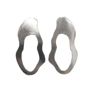 BIO-TRIMMINGS Bayliss Statement Earrings In Recycled Sterling - Silver