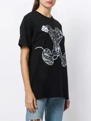 COUNTY OF MILAN Mickey Mouse Printed T-shirt