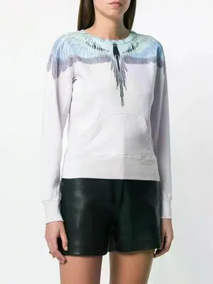 COUNTY OF MILAN Marcelo Burlon Wings Crewneck Sweatshirt - Pink