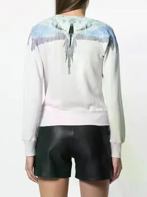 COUNTY OF MILAN Marcelo Burlon Wings Crewneck Sweatshirt - Pink