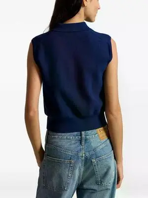 Polo Ralph Lauren Cropped Sleeveless Sweater