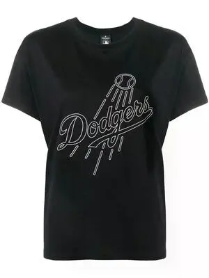 COUNTY OF MILAN Dodgers Slogan T-shirt - Black