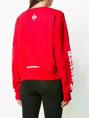 COUNTY OF MILAN Tattoo Print Sweatshirt