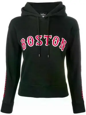 COUNTY OF MILAN Marcelo Burlon Boston Script Hoodie - Black