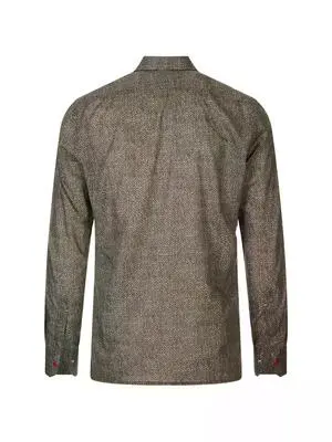 Kiton Textured-finish Button-up Shirt