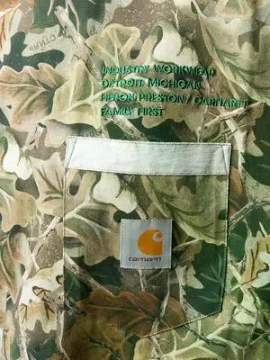 Heron Preston Leaf Print T-shirt