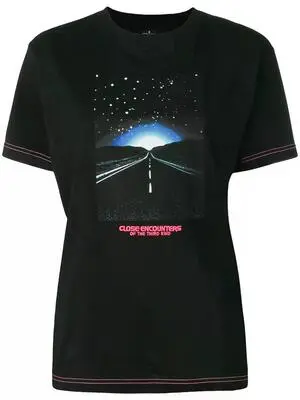 COUNTY OF MILAN COUNTY OF MILAN X Close Encounters Contrast Printed T-Shirt