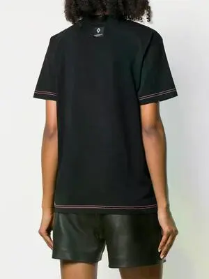 COUNTY OF MILAN X Close Encounters Contrast Printed T-shirt - Black