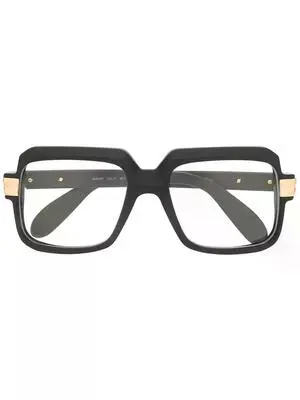 Cazal Square Frame Eyeglasses - Black