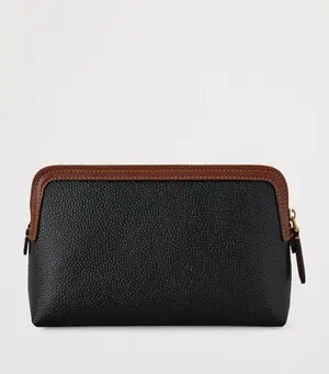 Mulberry Small Scotchgrain Cosmetic Pouch - Black
