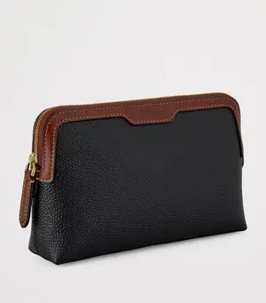 Mulberry Small Scotchgrain Cosmetic Pouch - Black