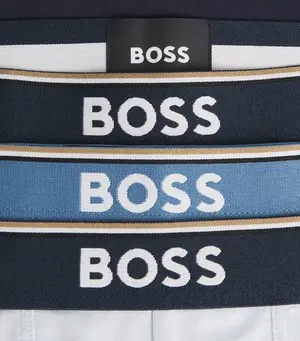 BOSS Stretch-cotton Power Trunks - Blue