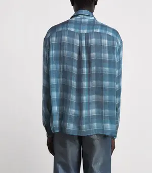 424 Silk Check Shirt