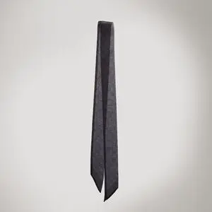 Gucci Printed Silk Chiffon Ribbon - Black