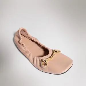 Gucci Prima Ballet Flat Leather - Pink