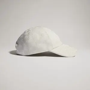 Gucci Gg Cotton Canvas Baseball Hat - White