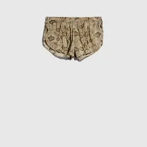 Gucci Printed Silk Shorts