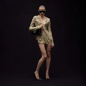 Gucci Printed Silk Shorts