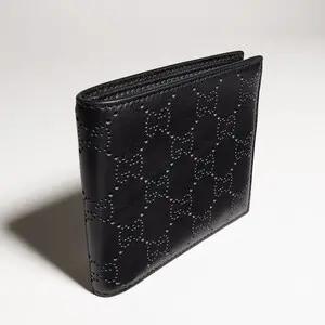 Gucci Aria Bi-fold Wallet Leather