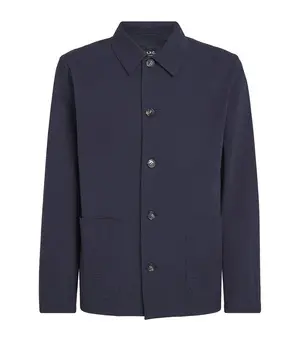 A.p.c. Single Breasted Overshirts For Men