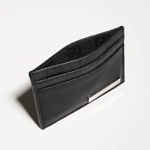 Gucci Card Case With Metal Tag