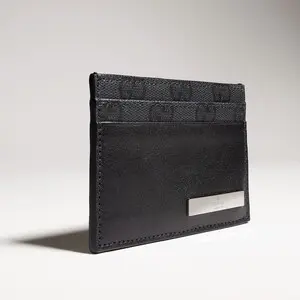 Gucci Card Case With Metal Tag