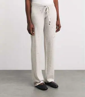 WILLIAM SHARP Cashmere Crystal-embellished Sweatpants