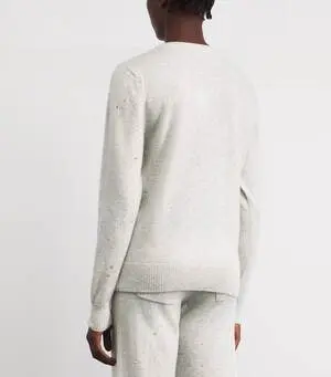 WILLIAM SHARP Cashmere Swarovski Crystal-embellished Sweater