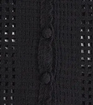FRAME Crochet Button-up Shirt