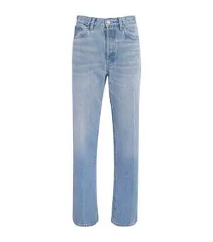 FRAME Vertical Straight Jeans - Blue