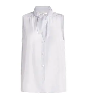 FRAME Silk Stripe The Novelist Shirt