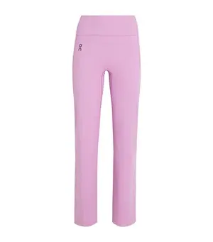 On Studio Flared Leggings - Pink