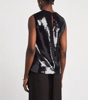 ESSE STUDIOS Sequin Luminessa Sleeveless Top