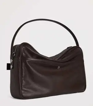Acne Studios Leather Camero Party Shoulder Bag - Brown