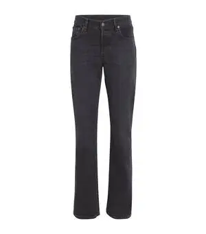 Acne Studios Faded Bootcut Jeans - Black