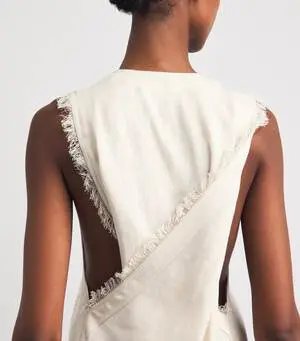 Nanushka Linen-blend Amarilis Dress