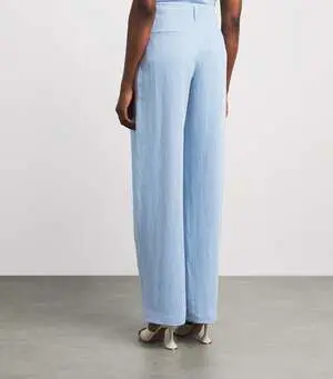 Nanushka Hettie Pleated Barrel-leg Trousers