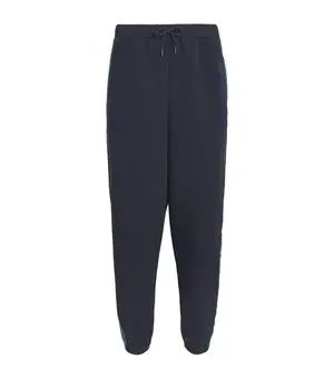 Fred Perry Contrast Tape Sweatpants - Navy